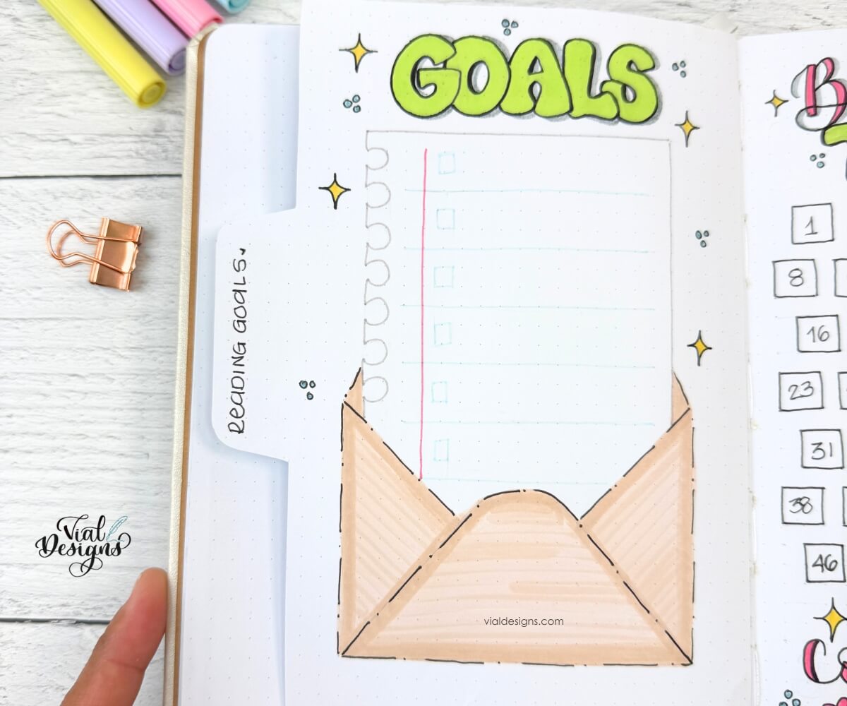 Reading Journal Setup for 2025