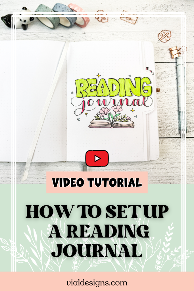 Reading Journal Setup for 2025